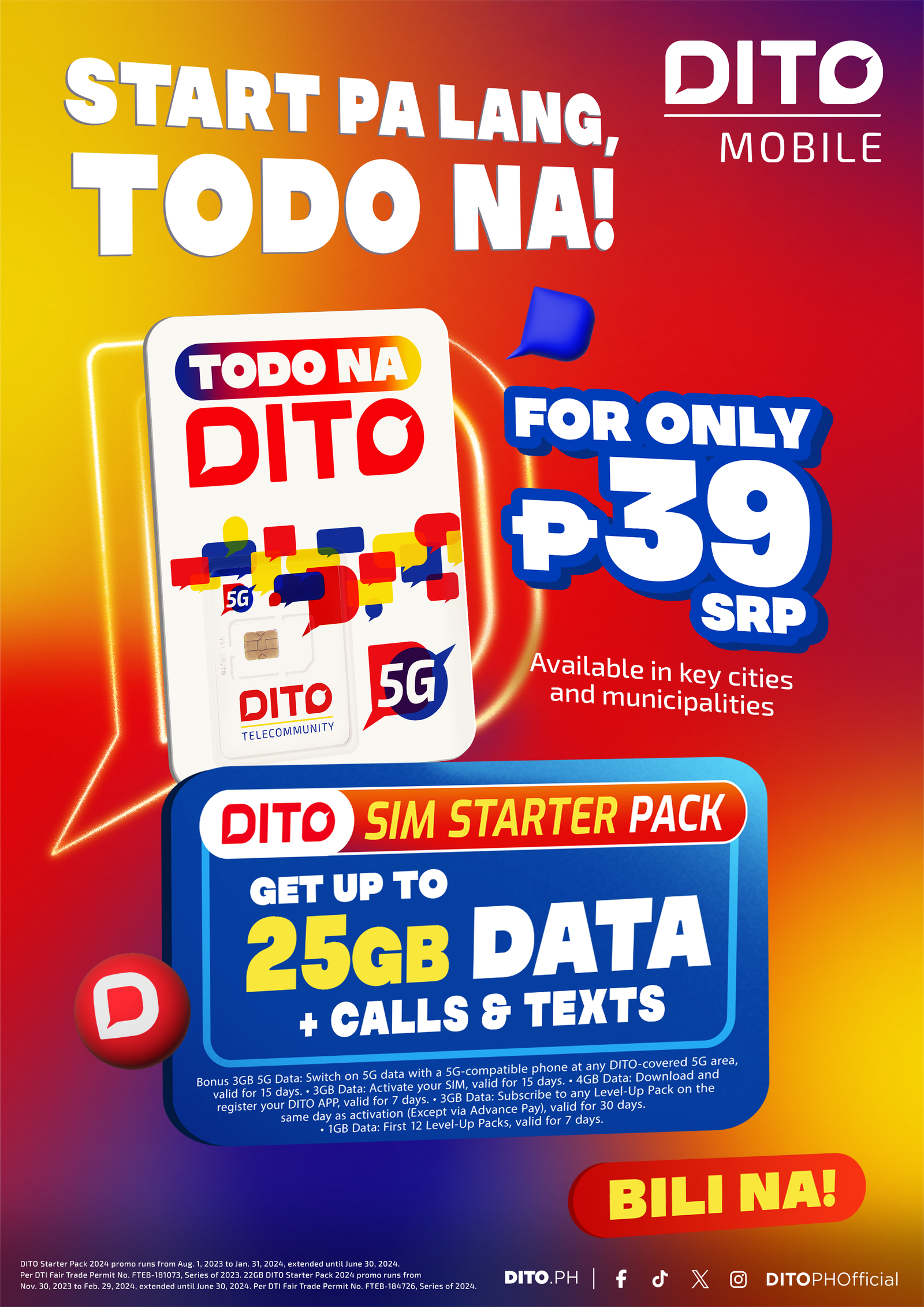 DITO SIM Starter Pack in giving Filipinos Affordable way to Start your ...